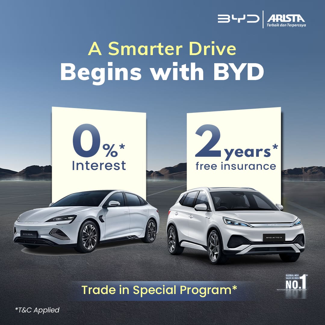 Promo Bulan Ini - BYD Arista