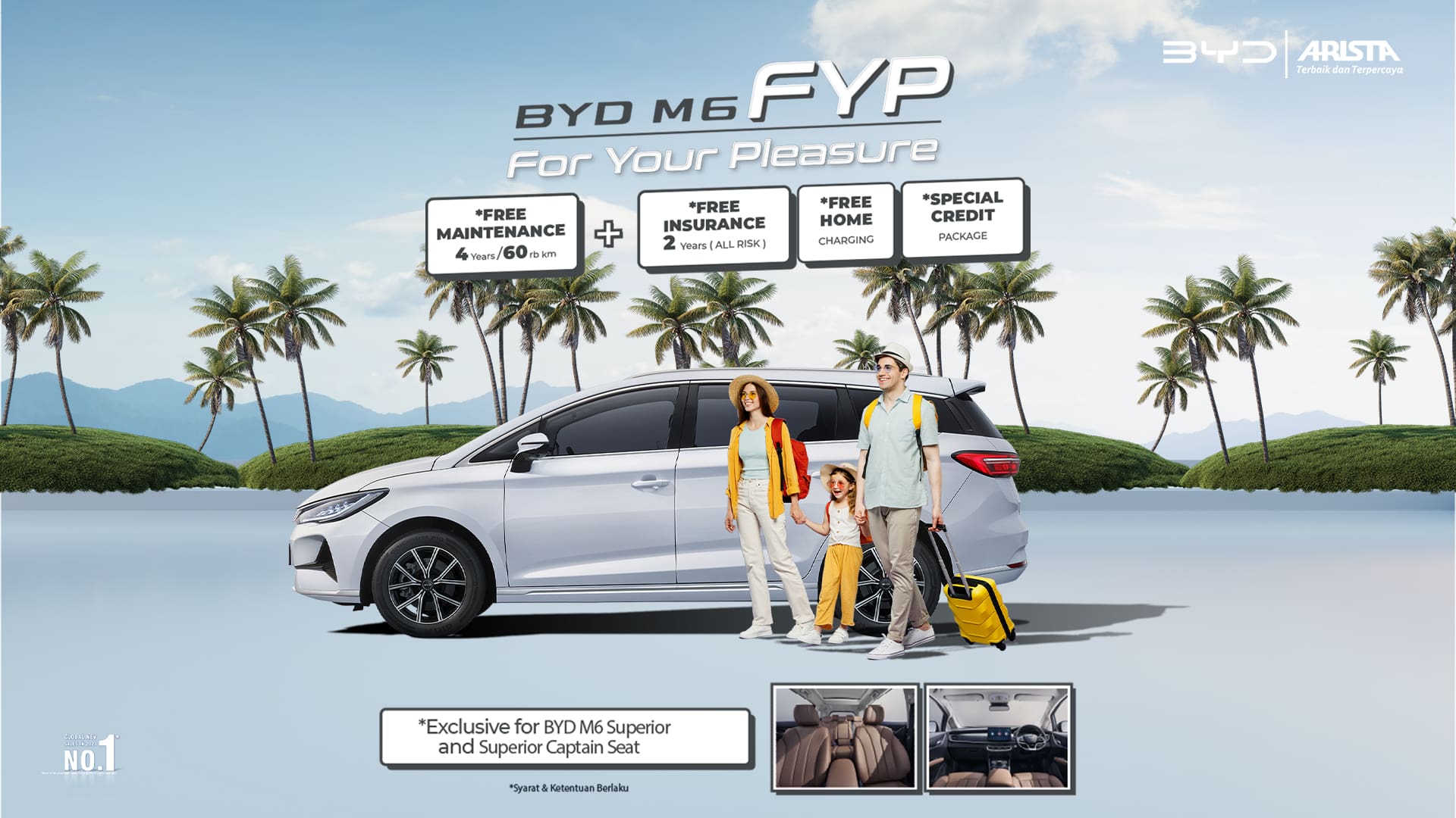 Promo Bulan Ini - BYD Arista